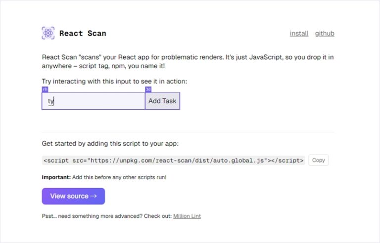 Reactアプリのパフォーマンスに問題のありそうな箇所を検出するライブラリ・「React Scan」 - かちびと.net