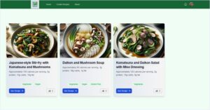 食材や食の好みなどを選択するとAIがレシピを作成してくれるオープンソースWebアプリ・「Smart Recipe Generator」 - か ...