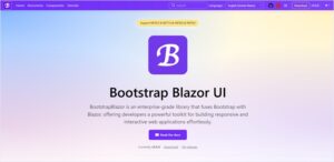 BootstrapとBlazorでインタラクティブなWebアプリを開発するためのツールキット・「BootstrapBlazor」 - かちびと.net